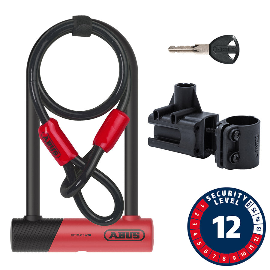 Abus Ultimate 420K + Cobra U-Lock – Silent Sports